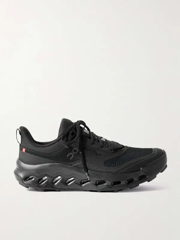On Cloudhorizon 2 Wp Rubber And Mesh Hiking Sneakers - Black