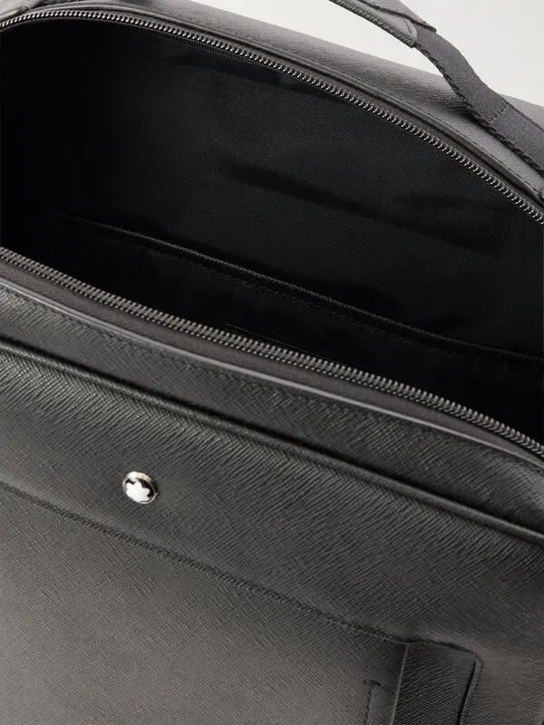 Montblanc Cross-grain Leather Backpack
