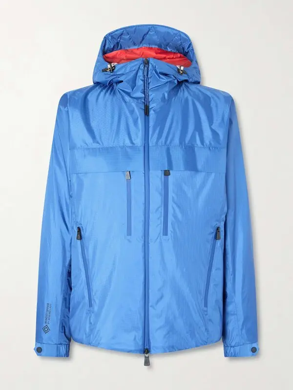 Moncler Thurn Windstopper® Gore-tex Labs Hooded Jacket - Blue