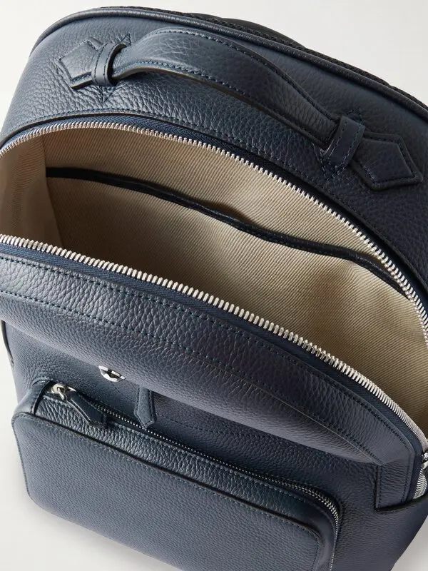Montblanc Full-grain Leather Backpack