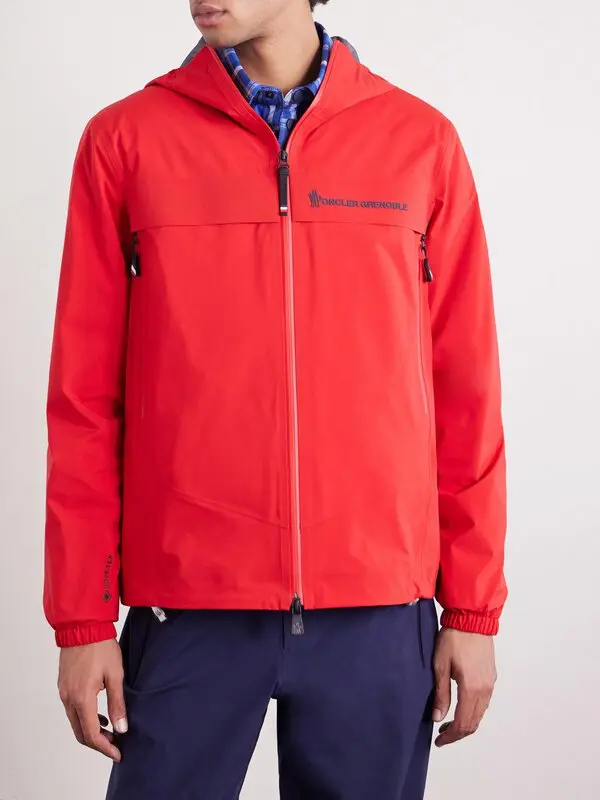 Moncler Shipton Packable Logo-appliquéd Gore-tex® Shell Hooded Jacket