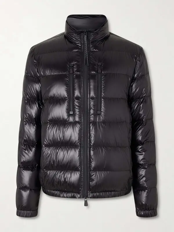 Moncler Orres Packable Quilted Ripstop Down Jacket - Black