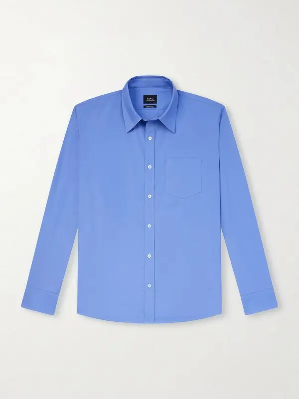 A.p.c. Cotton-poplin Shirt