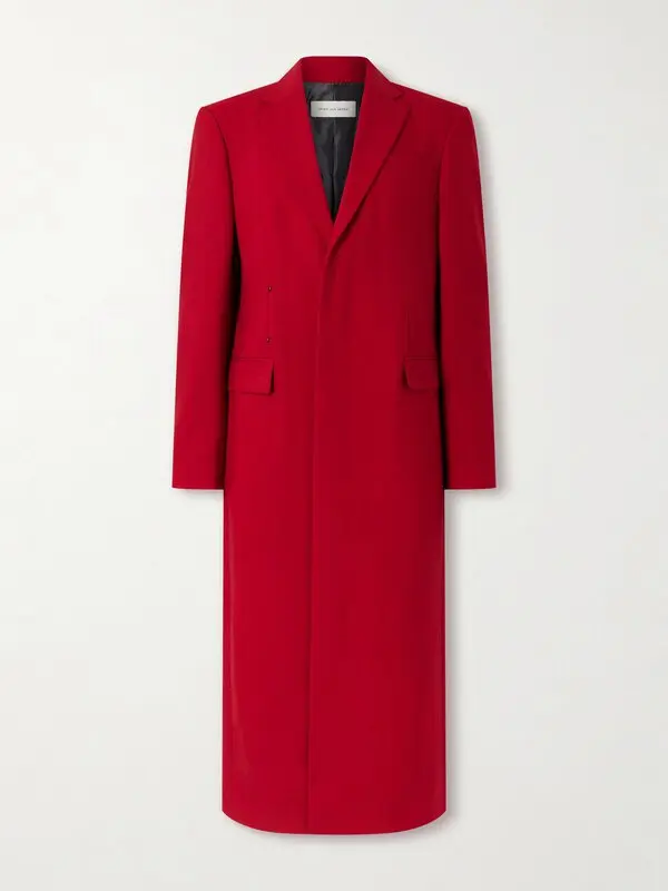 Dries Van Noten Wool Overcoat