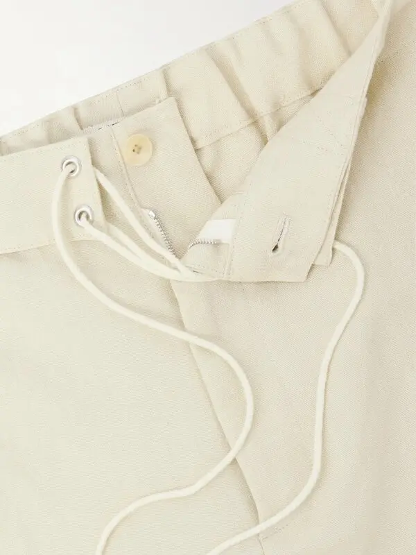 Auralee Straight-leg Oxford Trousers