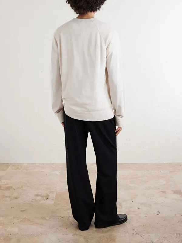 JAMES PERSE Supima Cotton-jersey Sweatshirt