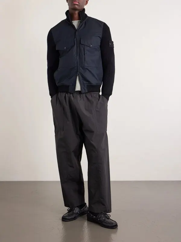 Stone Island Twisted Straight-leg Carpenter Jeans