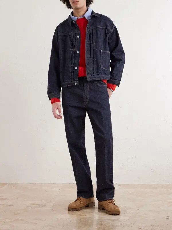 KAPTAIN SUNSHINE Skate Straight-leg Selvedge Jeans