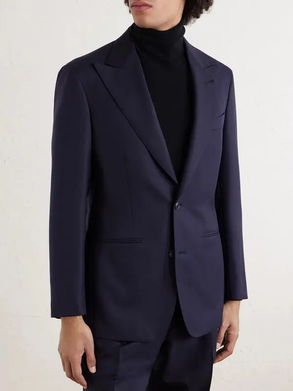 SAMAN AMEL Wool Suit Jacket