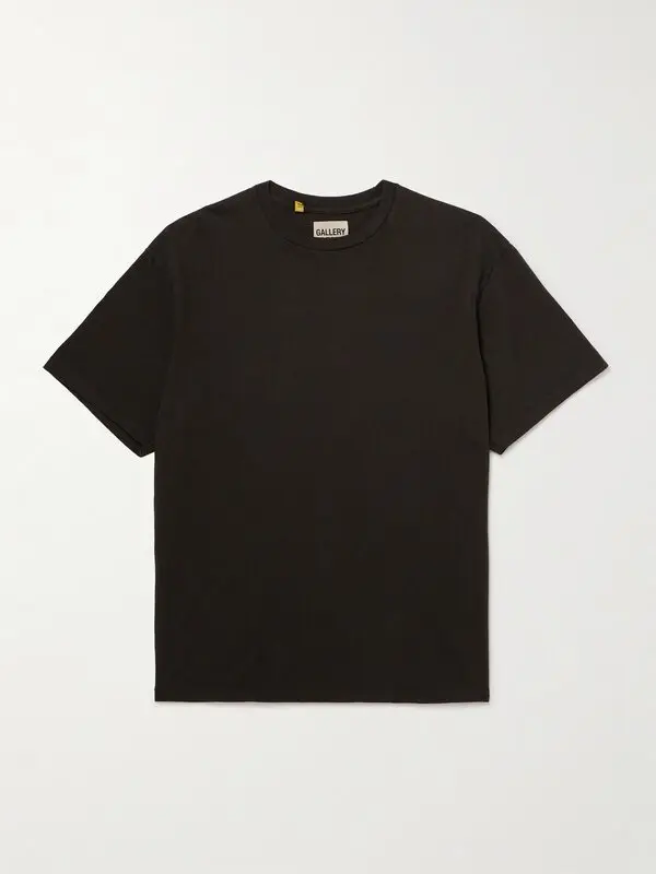 GALLERY DEPT. Logo-print Cotton-jersey T-shirt - Gray