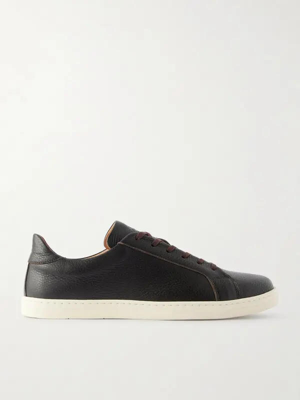 George Cleverley Jack Iii Deerskin Sneakers