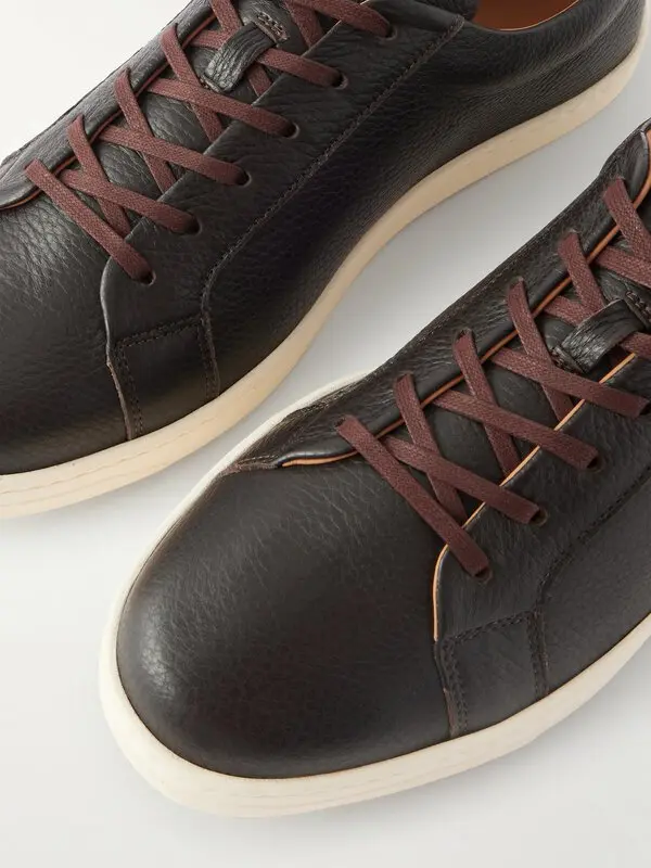 George Cleverley Jack Iii Deerskin Sneakers