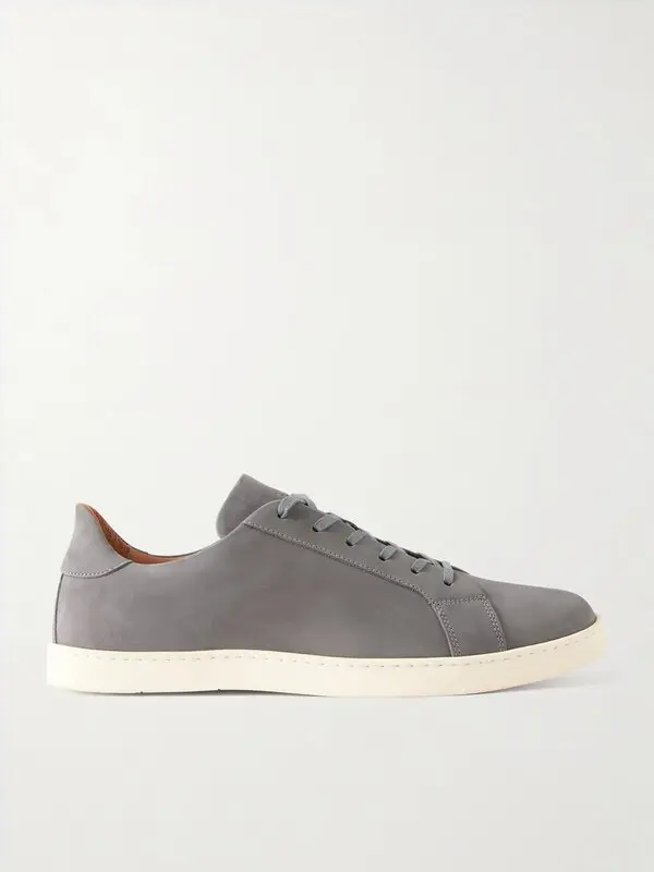George Cleverley Jack Iii Nubuck Sneakers - Gray