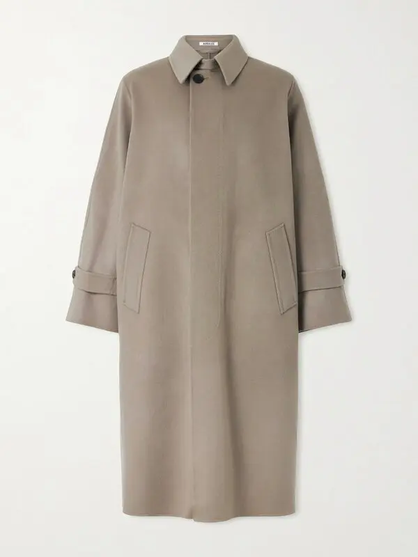 Auralee Melton Wool Coat