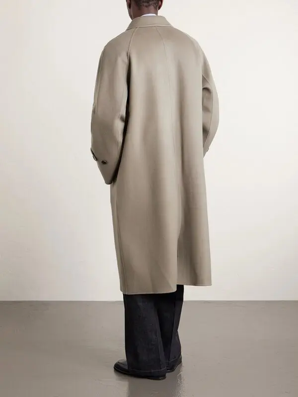Auralee Melton Wool Coat