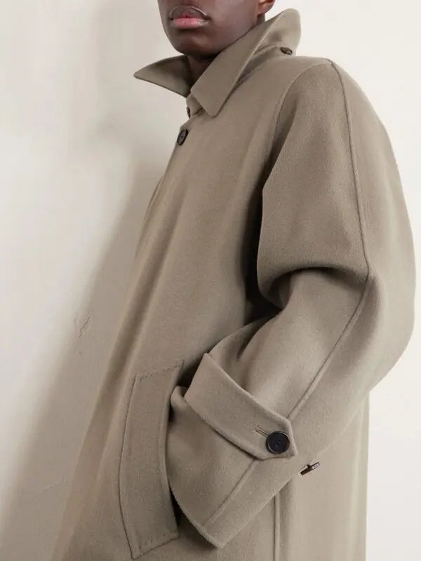 Auralee Melton Wool Coat