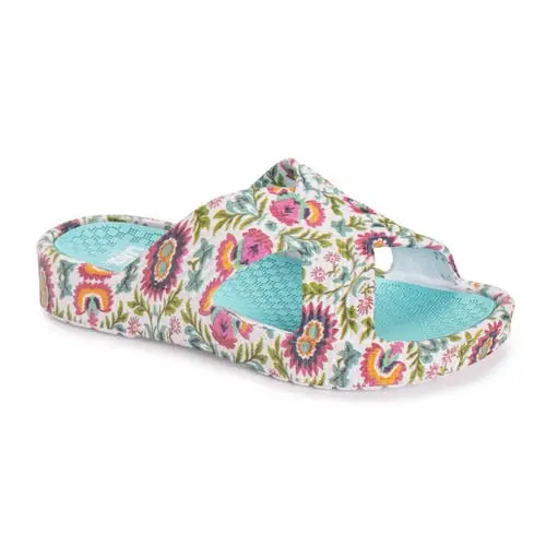 MUK LUKS Spa Day Sandal - Kaleidoscope Multi