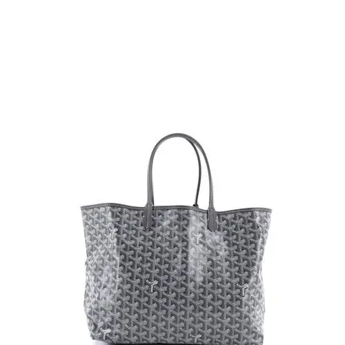 Goyard Saint Louis Pm Tote Coated Canvas - Gray