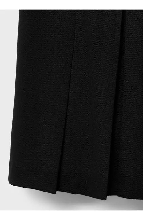 Mango Pleated Miniskirt