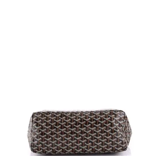 Goyard Saint Louis Pm Tote Coated Canvas - Black