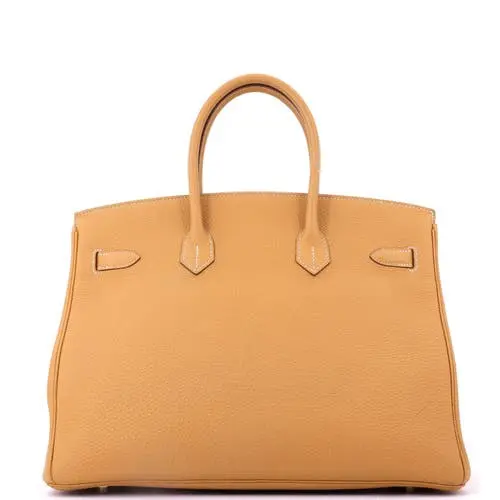 Hermès Birkin Handbag Togo 35 - Natural Sable