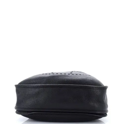 Hermès Evelyne Bag Gen Iii Clemence Gm - Black