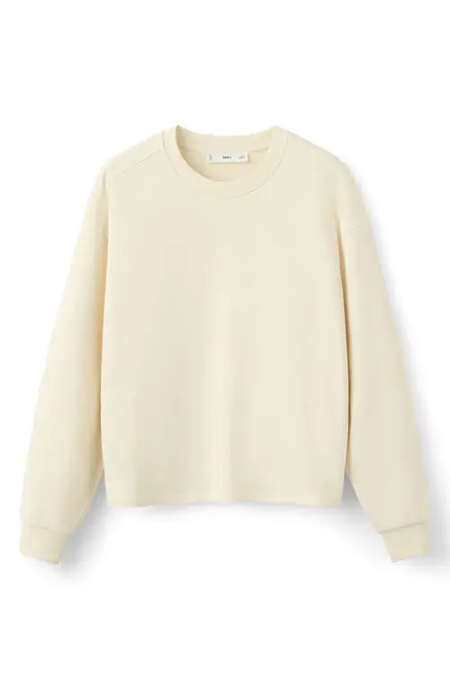 Mango Crewneck Cotton Sweatshirt