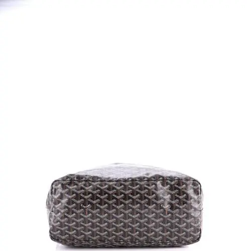 Goyard Saint Louis Pm Tote Coated Canvas - Black