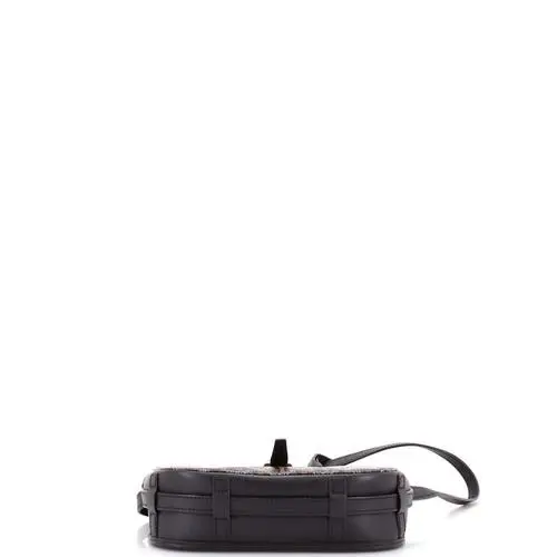 Goyard Belvedere Ii Messenger Bag Coated Canvas Pm - Black
