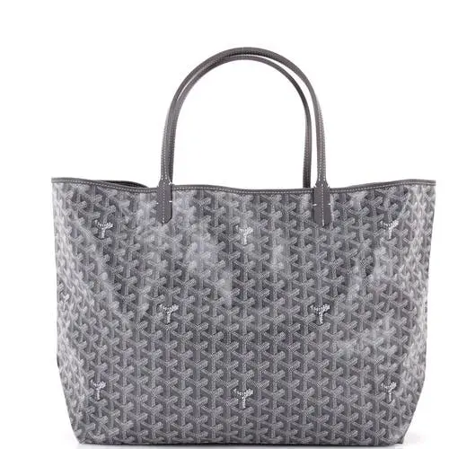 Goyard Saint Louis Tote Coated Canvas Gm - Grey