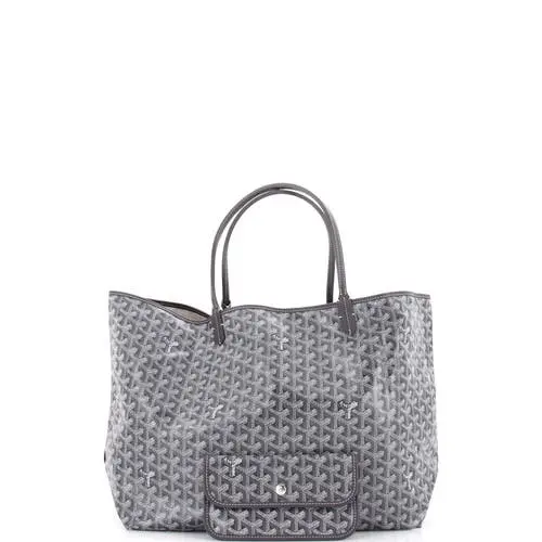 Goyard Saint Louis Tote Coated Canvas Gm - Grey