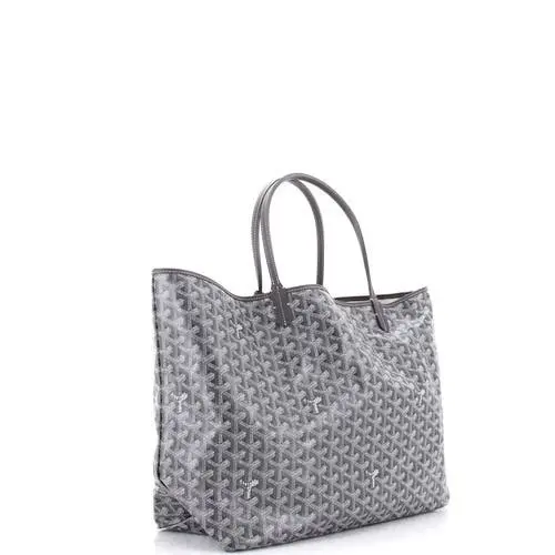 Goyard Saint Louis Tote Coated Canvas Gm - Grey