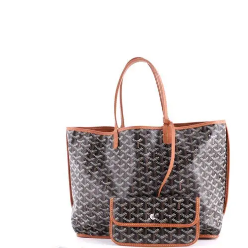 GOYARD Anjou Reversible Tote Coated Canvas Pm