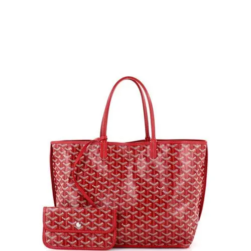 GOYARD Anjou Reversible Tote Coated Canvas Pm