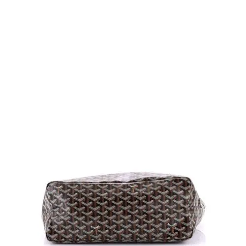 Goyard Saint Louis Pm Tote Coated Canvas - Black