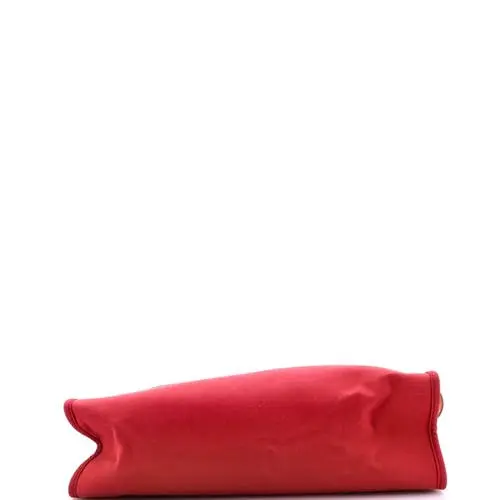 Hermès Herbag Zip Leather And Toile 31 - Rubis