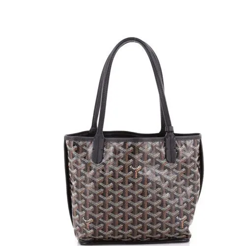 GOYARD Anjou Reversible Mini Tote Coated Canvas