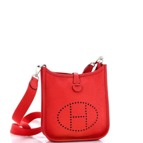 Hermès Evelyne Bag Gen Iii Clemence Tpm - Red