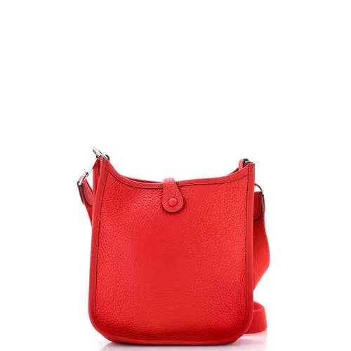 Hermès Evelyne Bag Gen Iii Clemence Tpm - Red