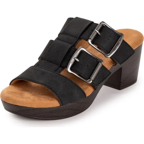 MUK LUKS Myra Sandal - Black