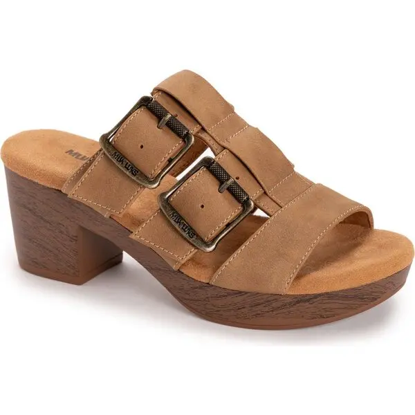 MUK LUKS Myra Sandal - Tan