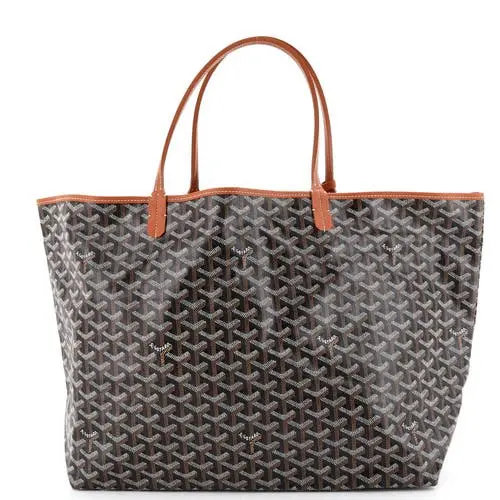 Goyard Saint Louis Tote Coated Canvas Gm - Brown