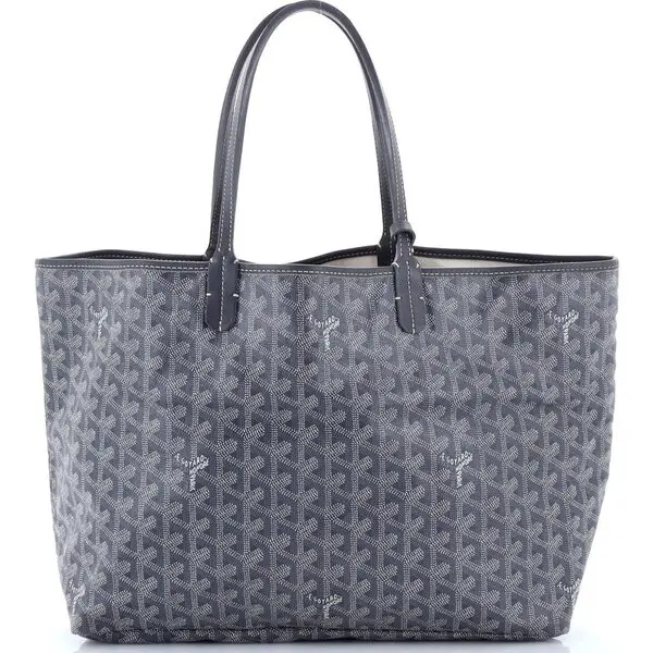 Goyard Saint Louis Tote Coated Canvas Pm - Grey