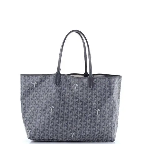 Goyard Saint Louis Tote Coated Canvas Pm - Grey