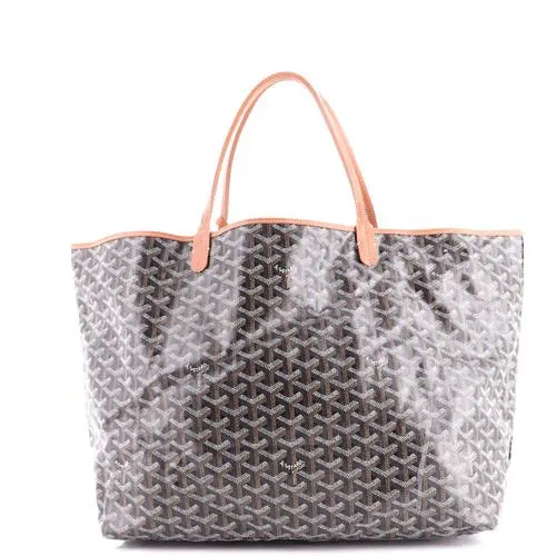 Goyard Saint Louis Tote Coated Canvas Gm - Brown