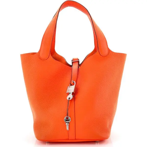 HERMES Picotin Lock Bag Clemence Mm