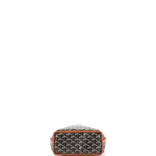 Goyard Anjou Reversible Tote Coated Canvas Mini - Brown