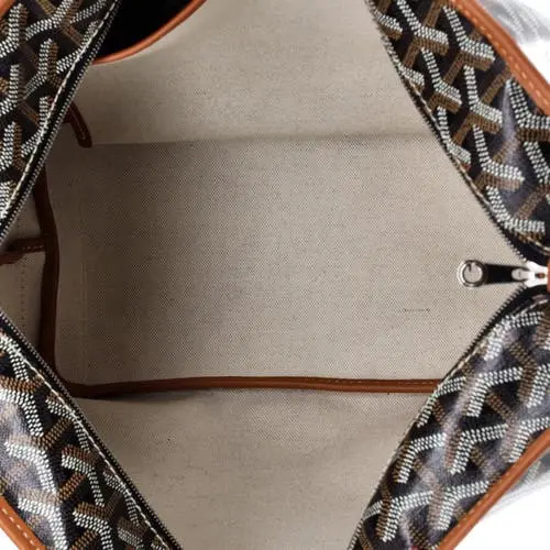 Goyard Artois Tote Coated Canvas Pm - Brown