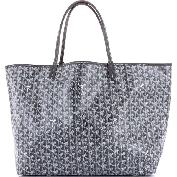 Goyard Saint Louis Tote Coated Canvas Gm - Grey