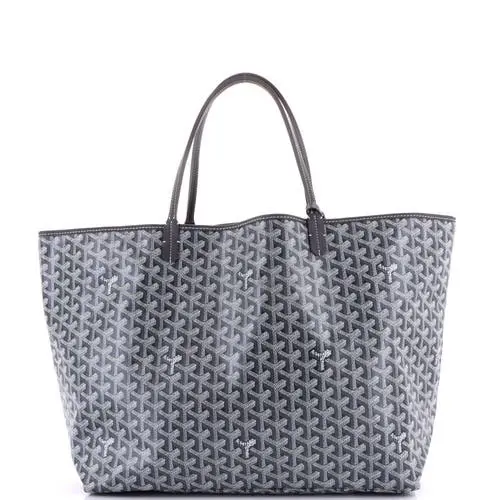 Goyard Saint Louis Tote Coated Canvas Gm - Grey